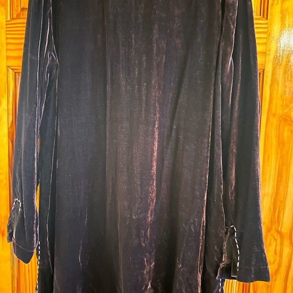 Double D Ranch | Tops | Dd Ranchwear Eggplant Velvet Tunic | Poshmark